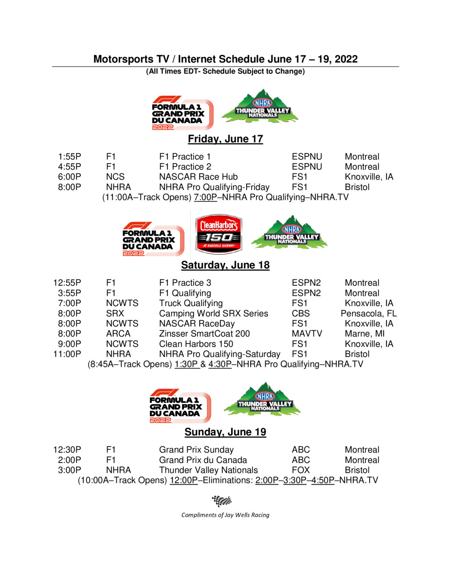 No Cup? No IndyCar? No problem: There's still plenty of racing this ...