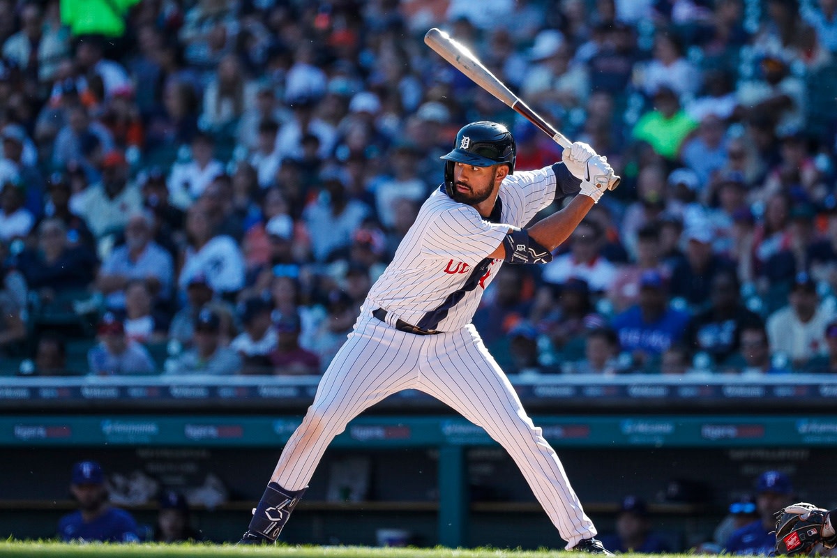 Tigers OF Riley Greene Records First MLB Hit - Fastball