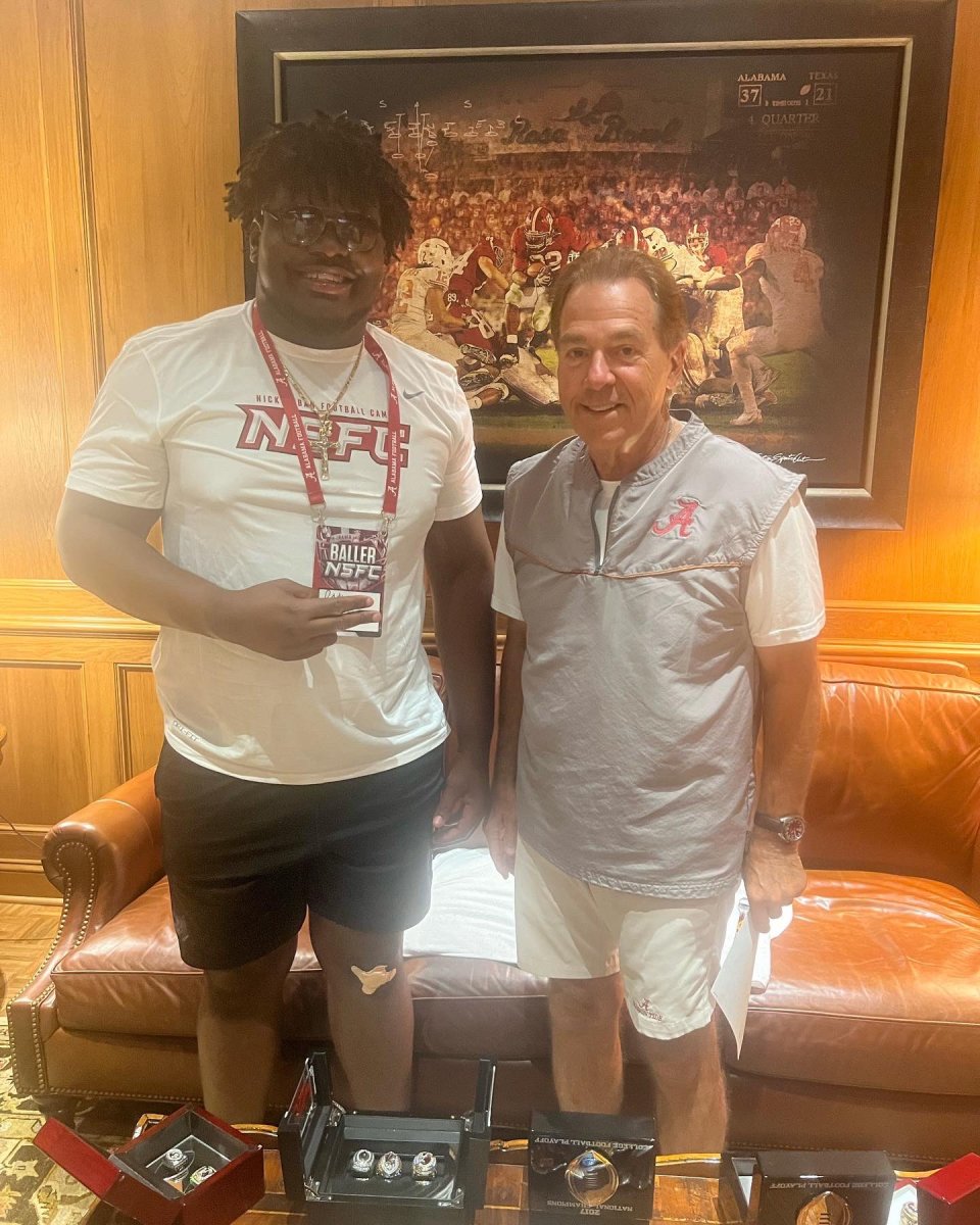 2024 OL Eddy Pierre-Louis Earns Alabama Offer Following Dominant Camp ...