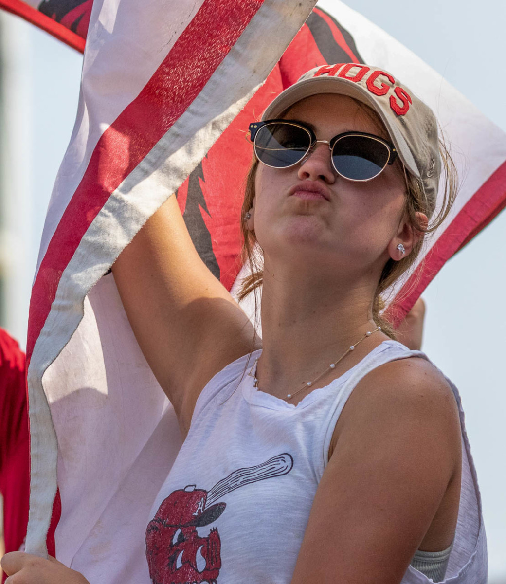 Face of the Game: Photo Gallery of Razorback Fans at CWS Opening Game ...