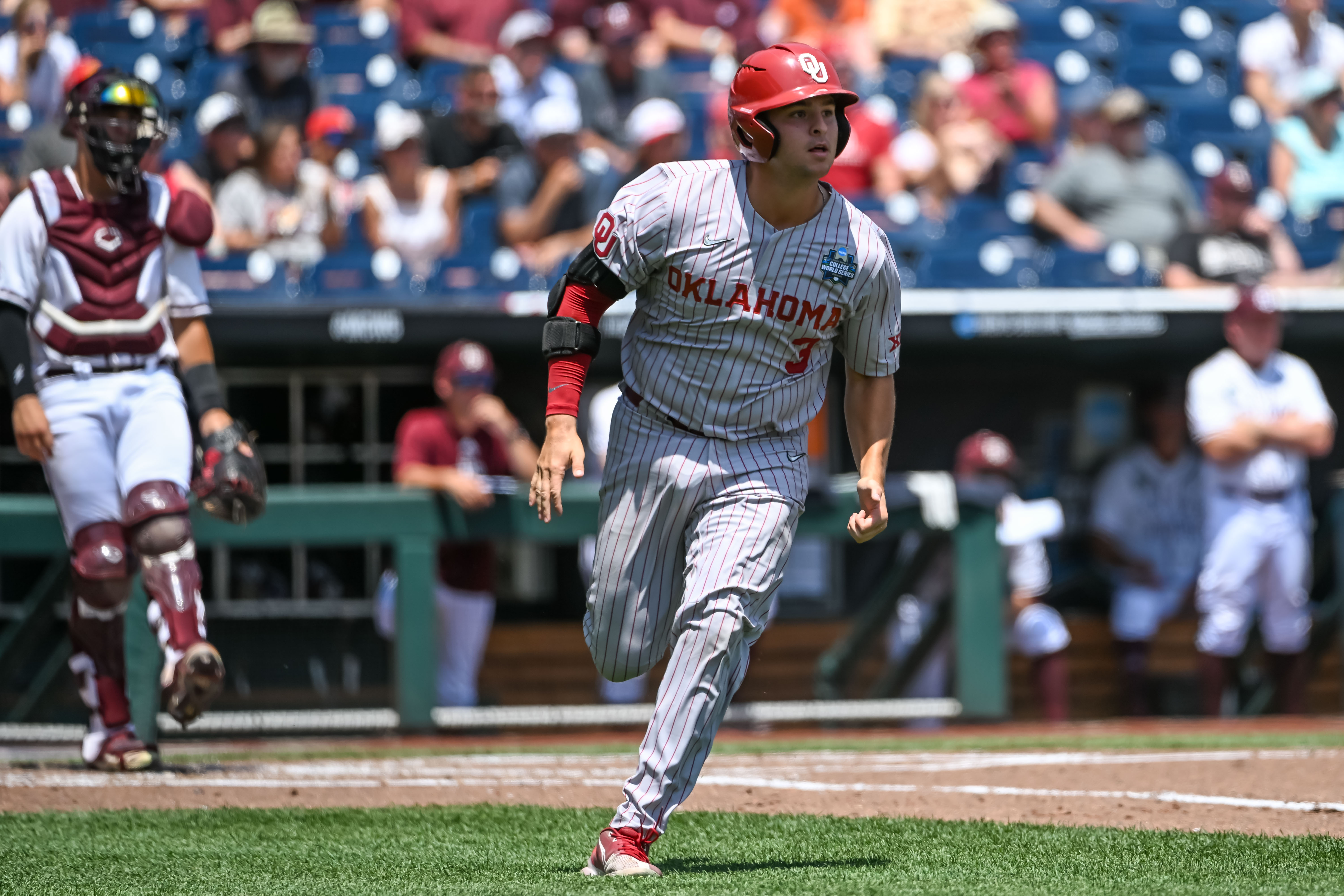 Live Updates: Oklahoma Smacks Three-Run Homer, Take Early Lead Over ...