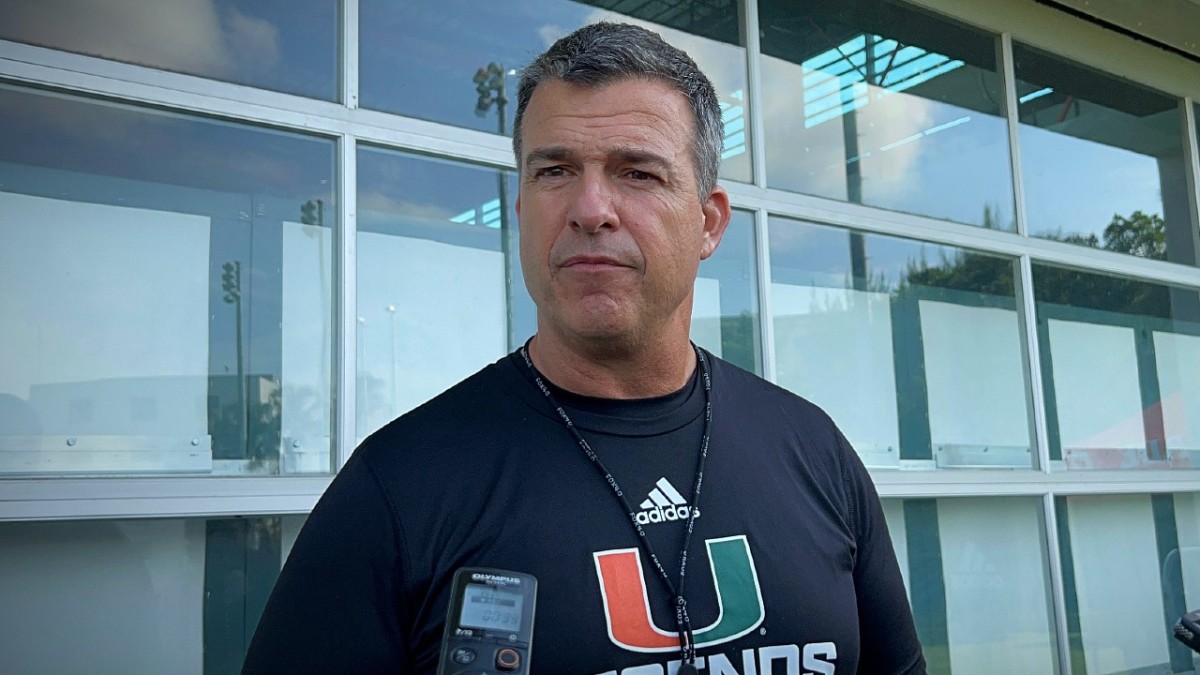 Cristobal: Discipline and Physicality Will Be The Identity for Miami ...