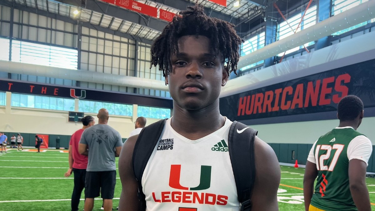 Miami Hurricanes Legends Camp: Chance Robinson Recruiting Interview ...