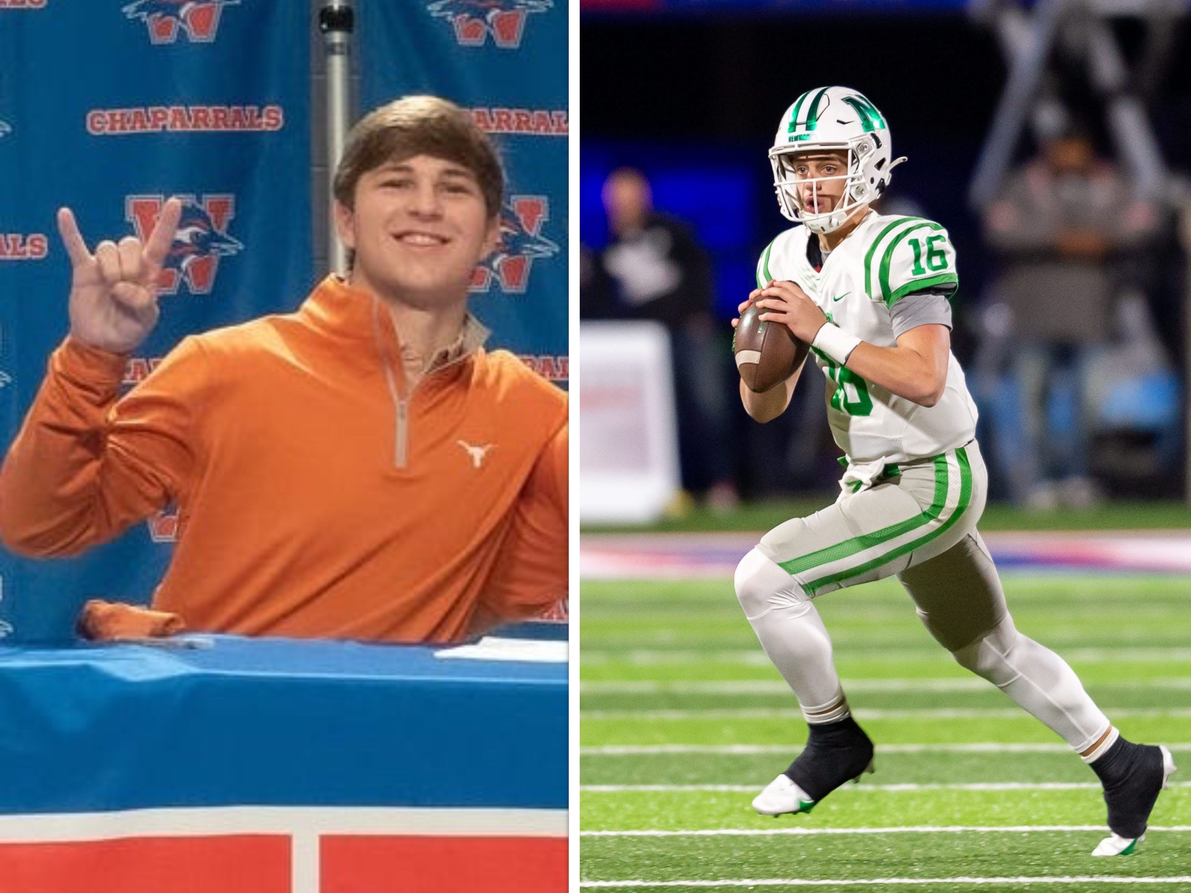 Michael Taaffe: Texas Longhorns Walk-On Hosted Arch Manning for ...