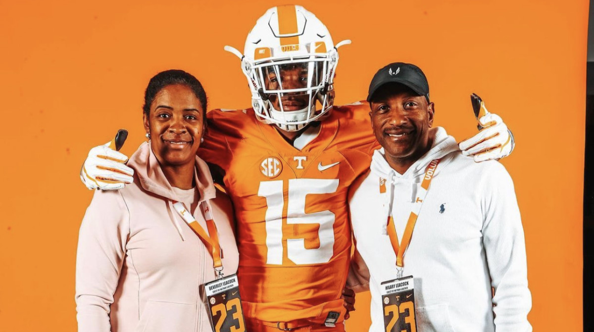 Tennessee Vols WR Target Nathan Leacock Names Favorites - Sports ...