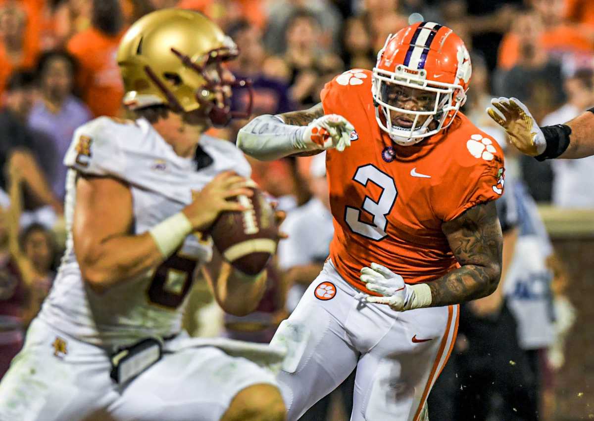 Wes Goodwin says Clemson Tigers DE Xavier Thomas in Good State of Mind ...