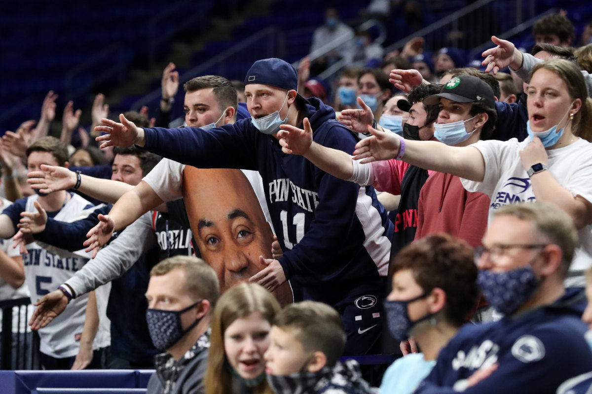 Penn State Is Mving its Legion of Blue Student Section for Men's ...