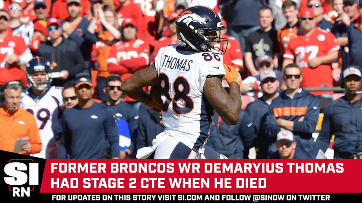Former Denver Broncos WR Demaryius Thomas Had Stage 2 CTE When He Died ...