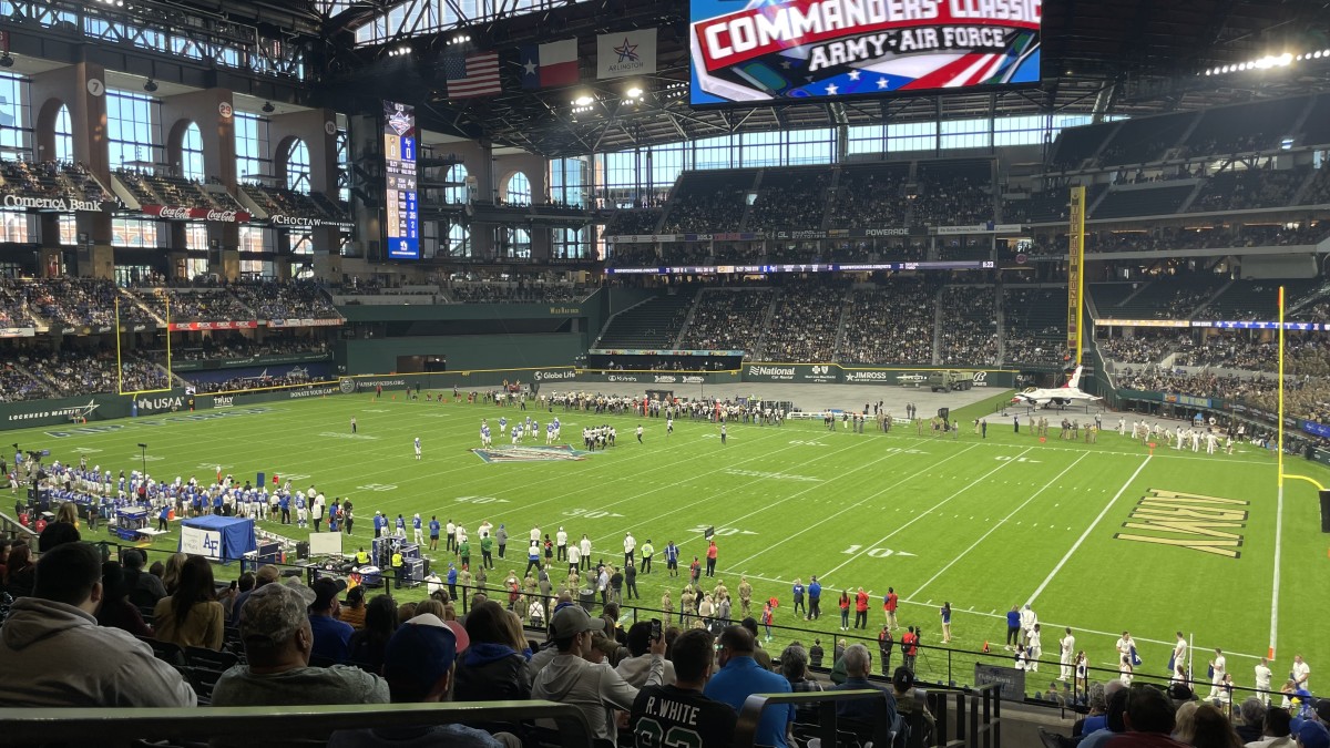 Road to CFB Visits The Commanders Classic: Army Vs. Air Force - Sports ...