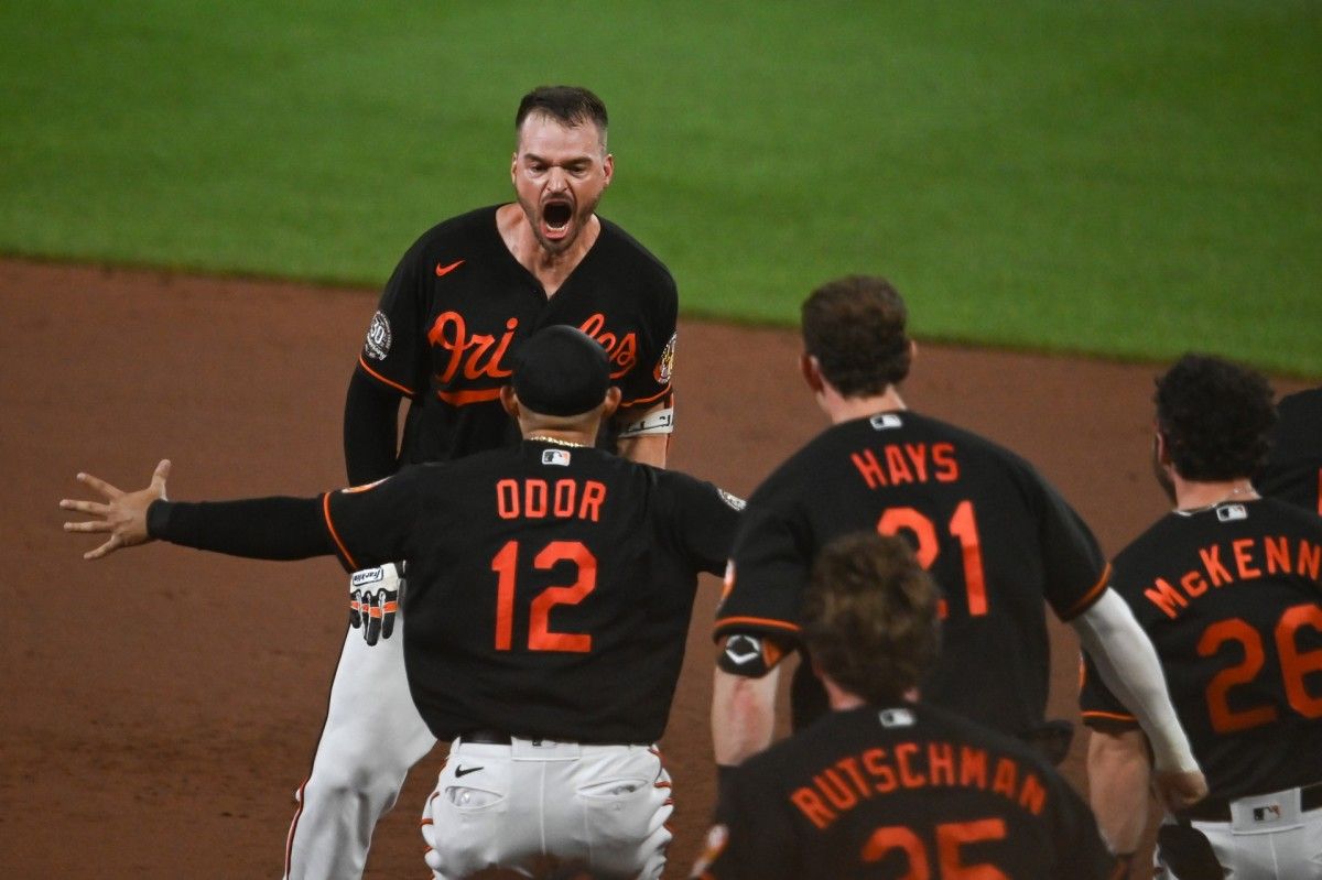 Orioles Walk-Off Angels With Three-Run Ninth Inning Comeback - Fastball