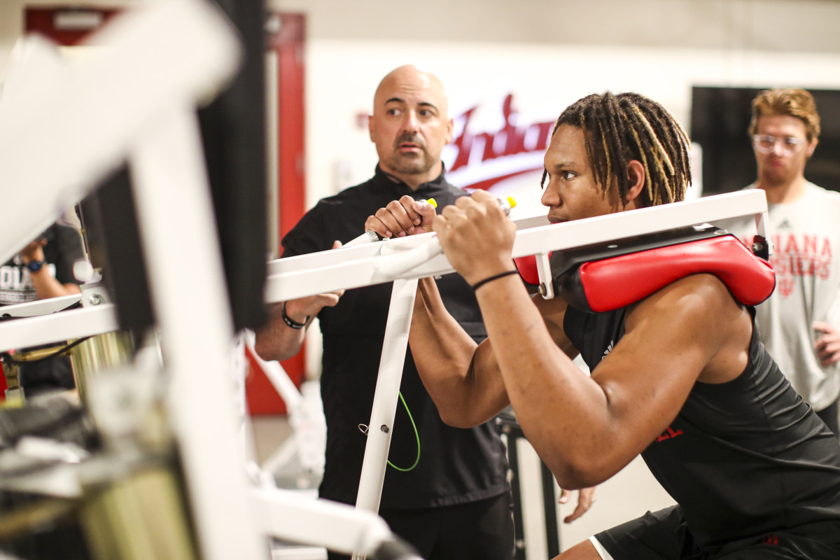 Indiana Freshmen Buying In, Seeing Benefits of Clif Marshall's Training ...
