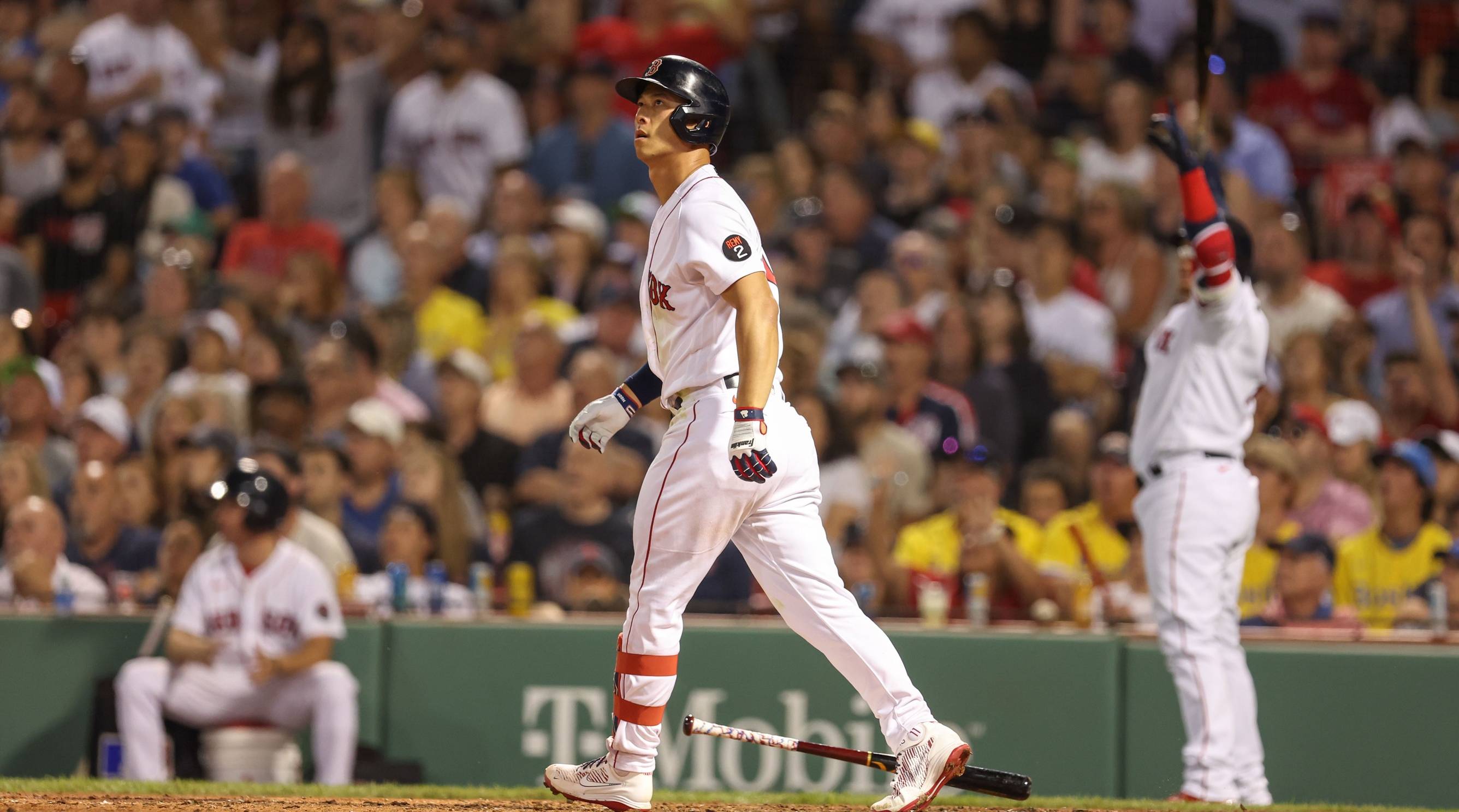 Red Sox OF Rob Refsnyder Smashes Car With Home Run Over Green Monster ...