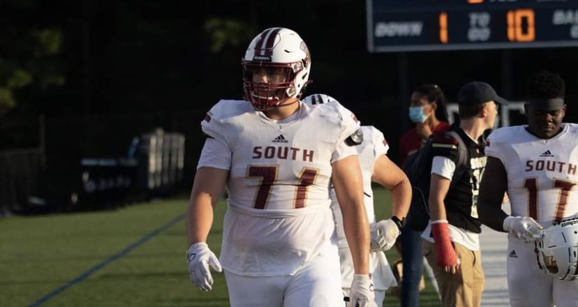 Highlights & Evaluation: Louisville Offensive Line Commit Madden Sanker ...