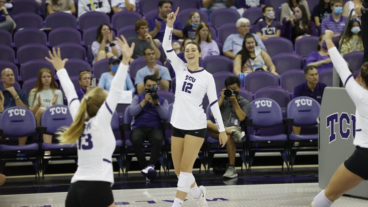 TCU Volleyball: Glad Tidings - Julia Adams has been named preseason All-Big 12 - Sports ...