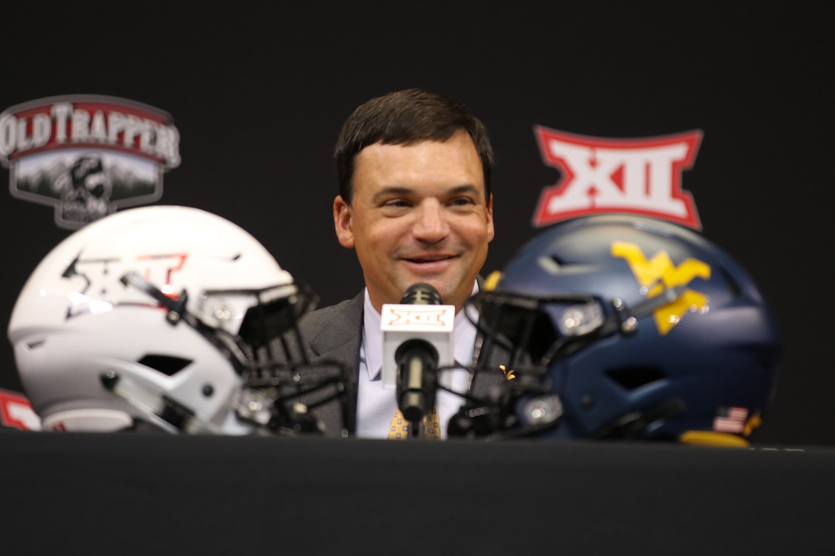 Big 12 Media Days: WVU Coach Neal Brown Focused on New QB Direction ...