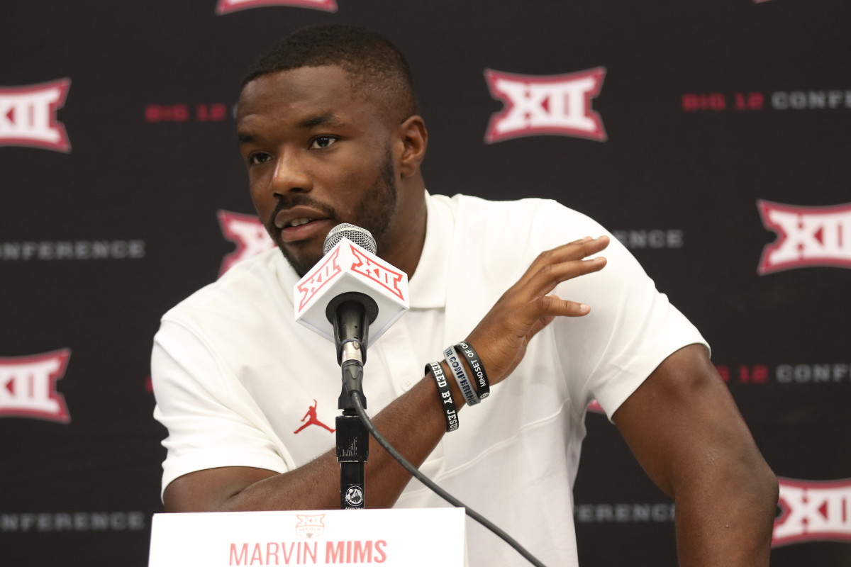 WR Marvin Mims Says Oklahoma May 'Run the Conference' But Wants More ...