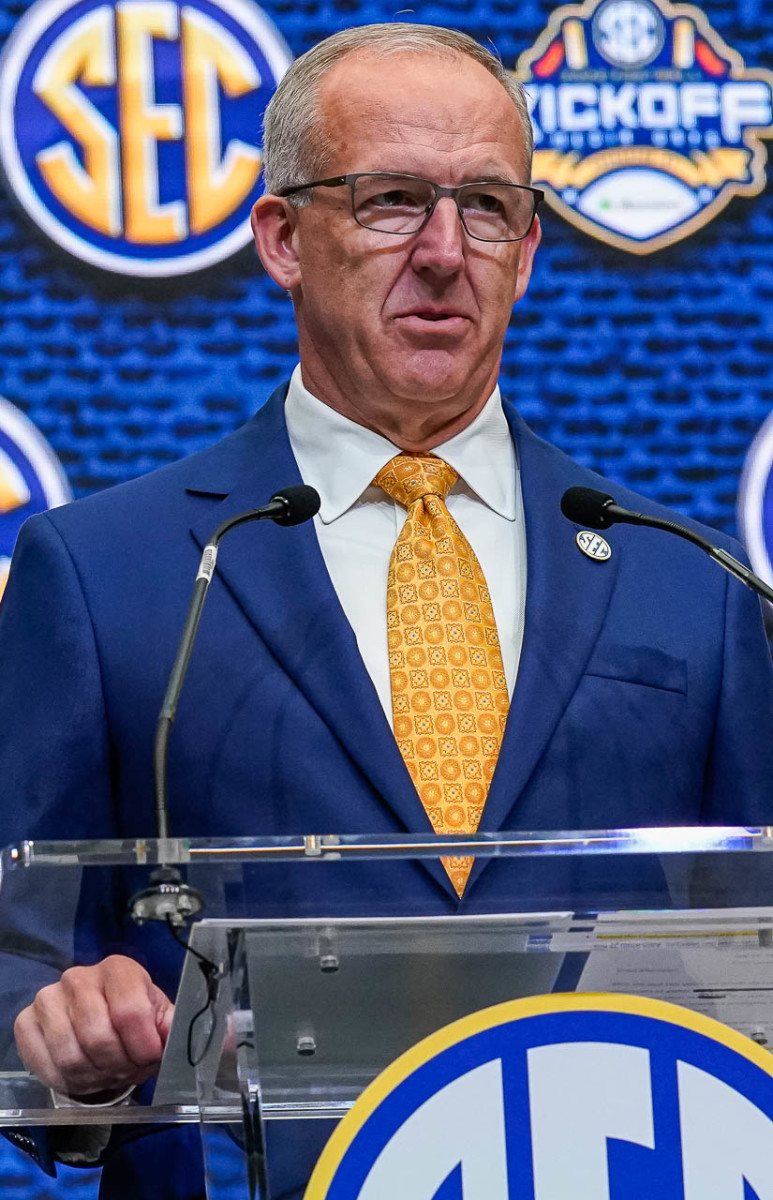 SEC Commissioner Greg Sankey Punts More Than Alabama Will in First ...