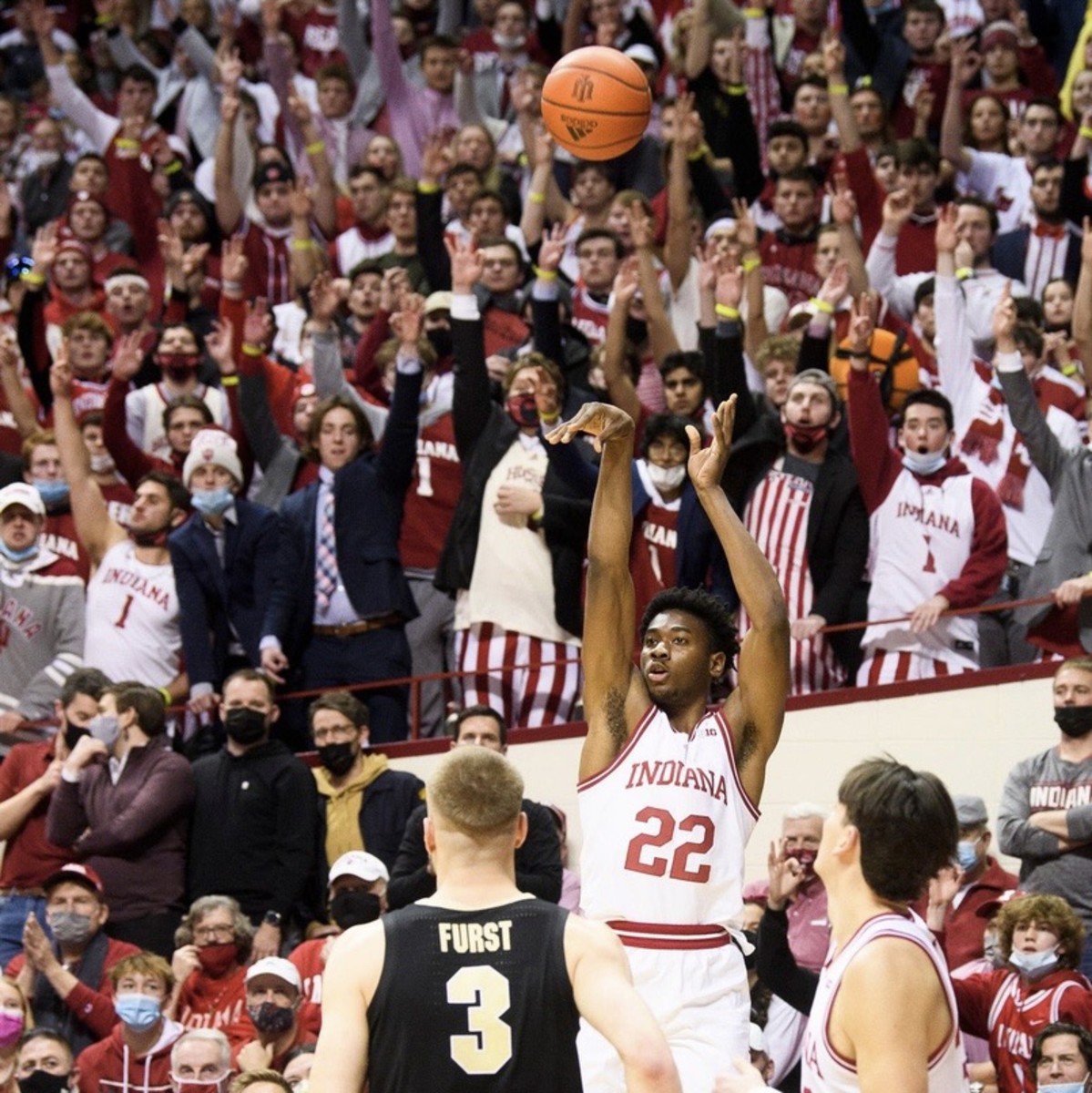 Jordan Geronimo Working on Perimeter Skills to Expand Role for Hoosiers ...