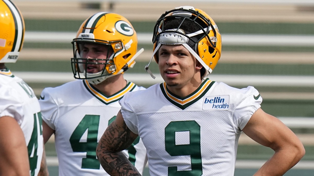 Packers Sign Second-Round Pick Christian Watson Before Reporting Day ...