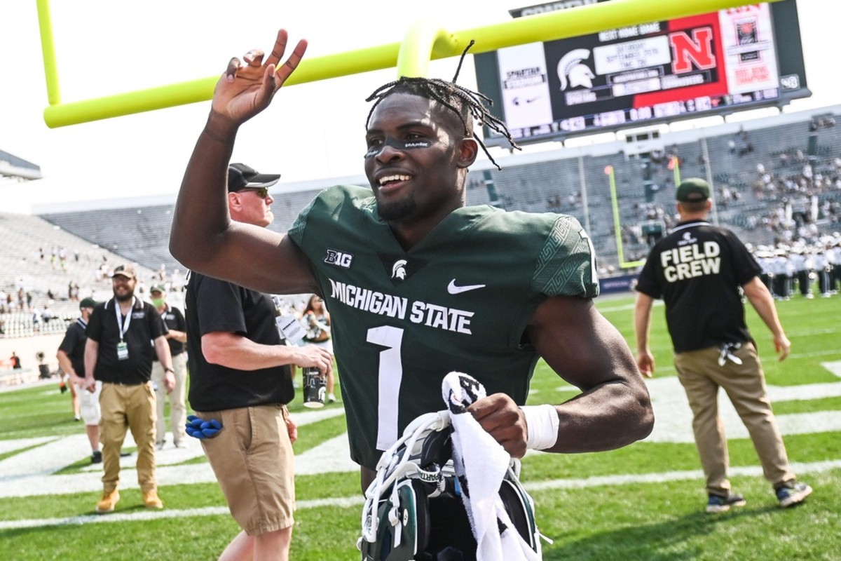 Michigan State's Jayden Reed named to Biletnikoff Award preseason ...