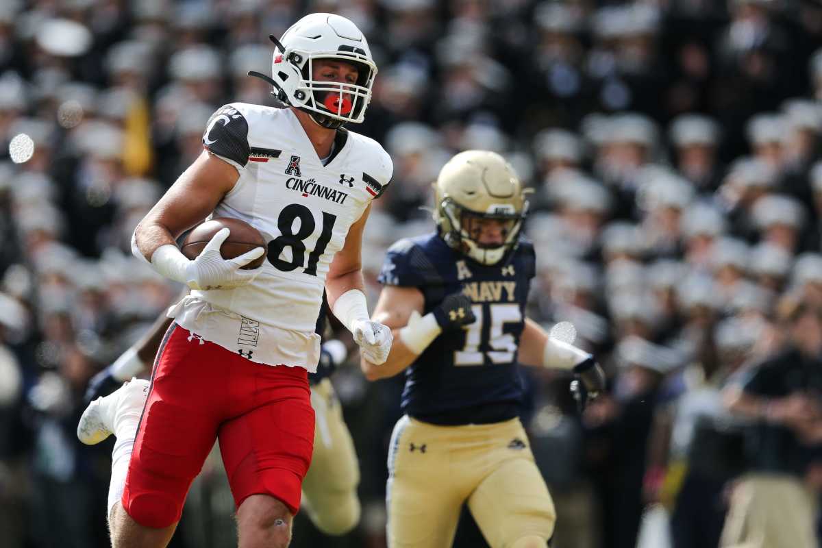 The Athletic Names Josh Whyle a Top-10 Senior NFL Tight End Prospect ...