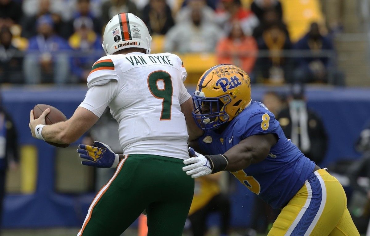 Pitt Football's Calijah Kancey, Carter Warren Named to Outland Trophy ...