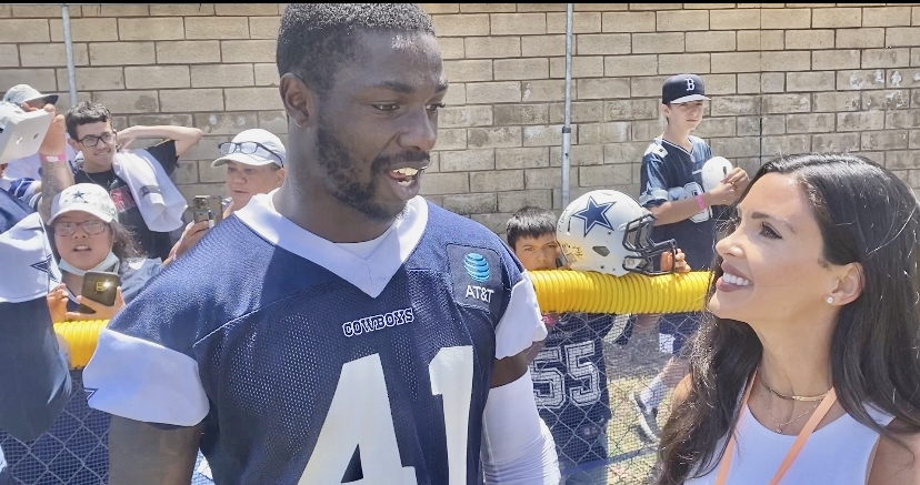 Dallas Cowboys Camp: Rookie Markquese Bell 1-on-1 VIDEO VISIT: 'What I ...