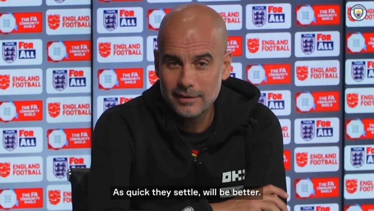 Pep on how the new signings are settling in - Soccer - OneFootball on ...