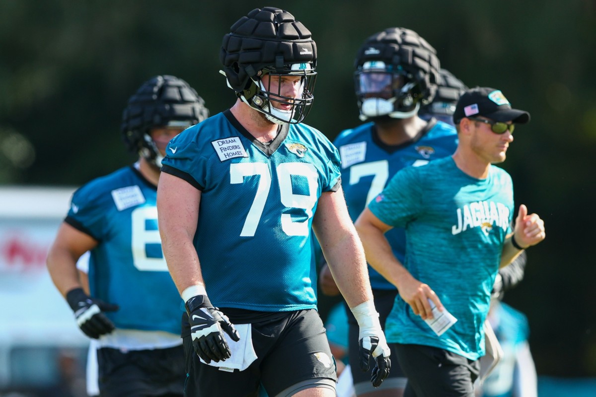 How Rookie Center Luke Fortner Has Already Earned the Jacksonville ...