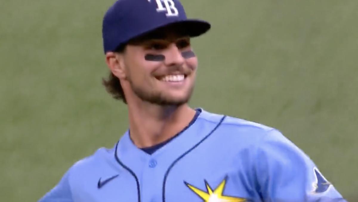 VIDEO: At Least Tampa Bay Rays Outfielder Josh Lowe Can Laugh At ...