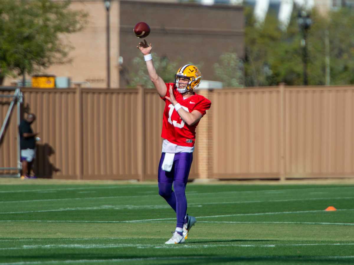 A Look Into LSU's Quarterback Battle As It Enters Fall Camp - Sports ...