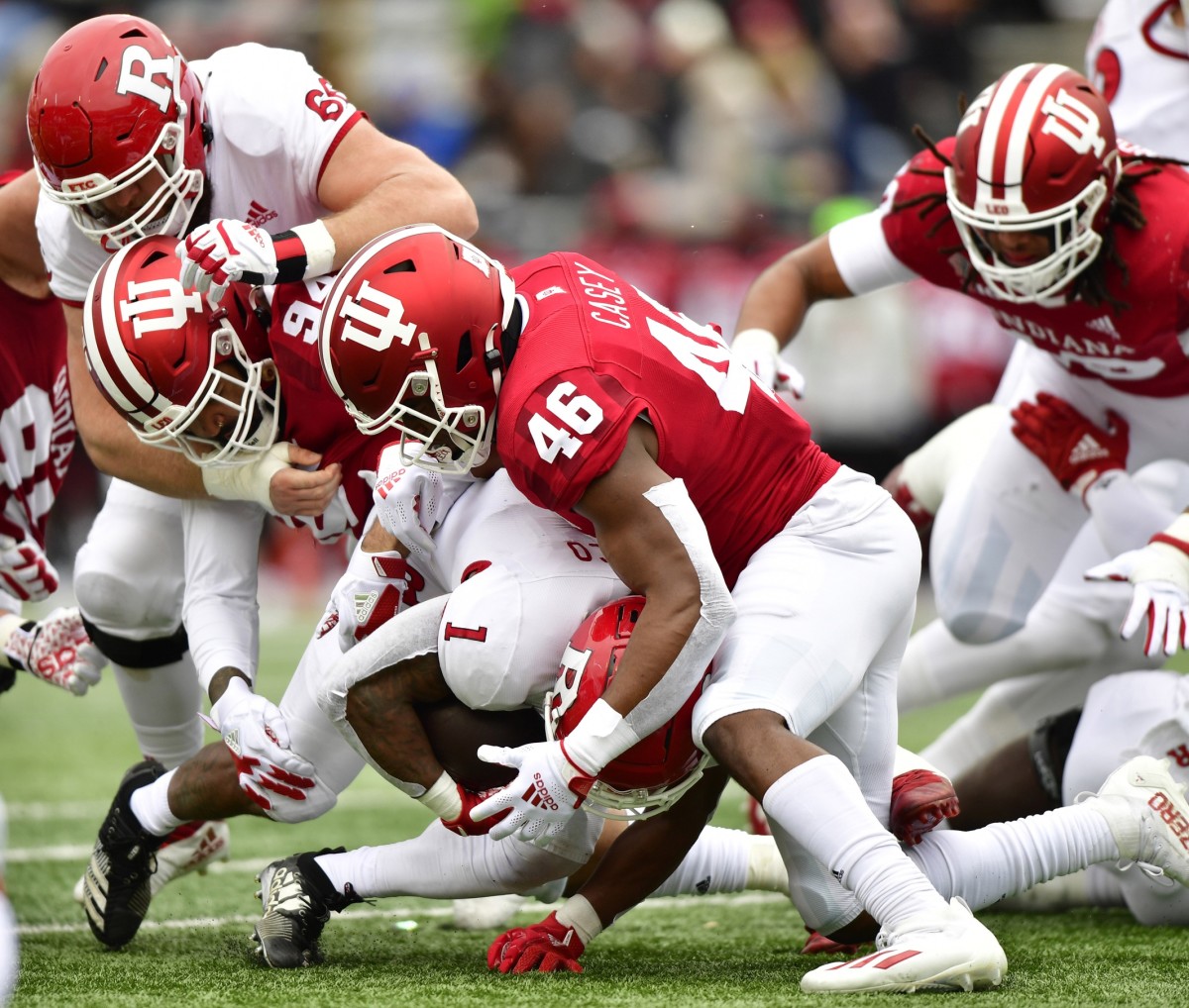 Big Ten Daily: Indiana Linebacker Aaron Casey Chosen to Wear No. 44 to ...