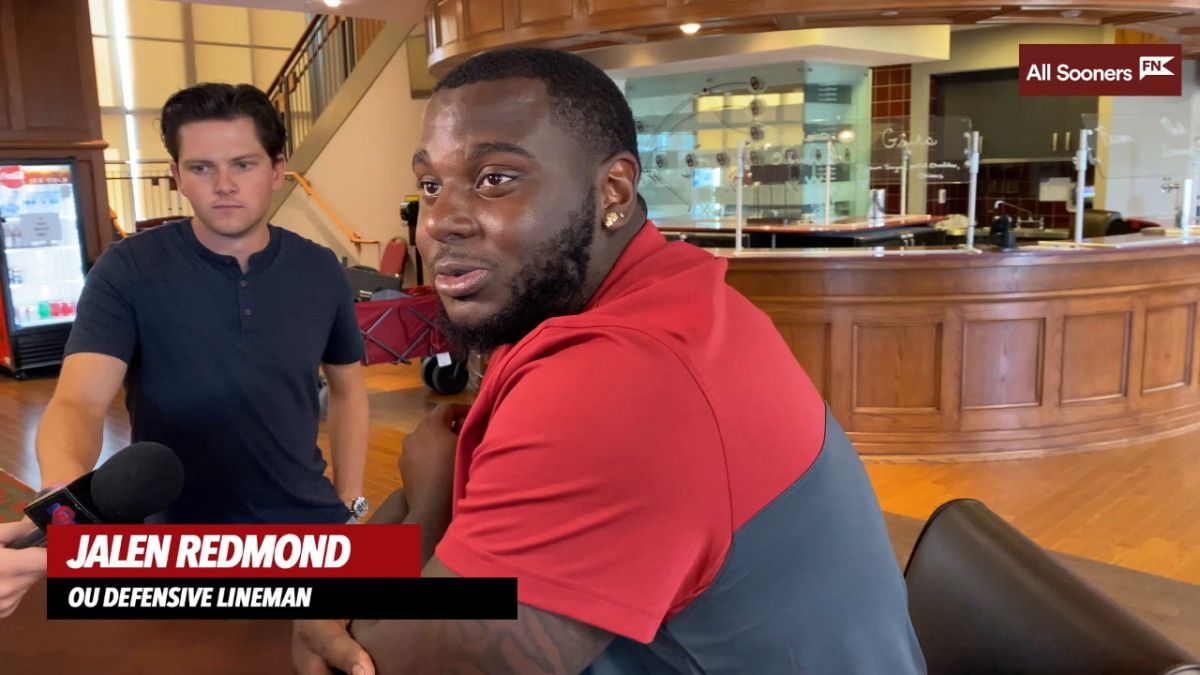 WATCH: Oklahoma DL Jalen Redmond Media Day Press Conference - Sports ...