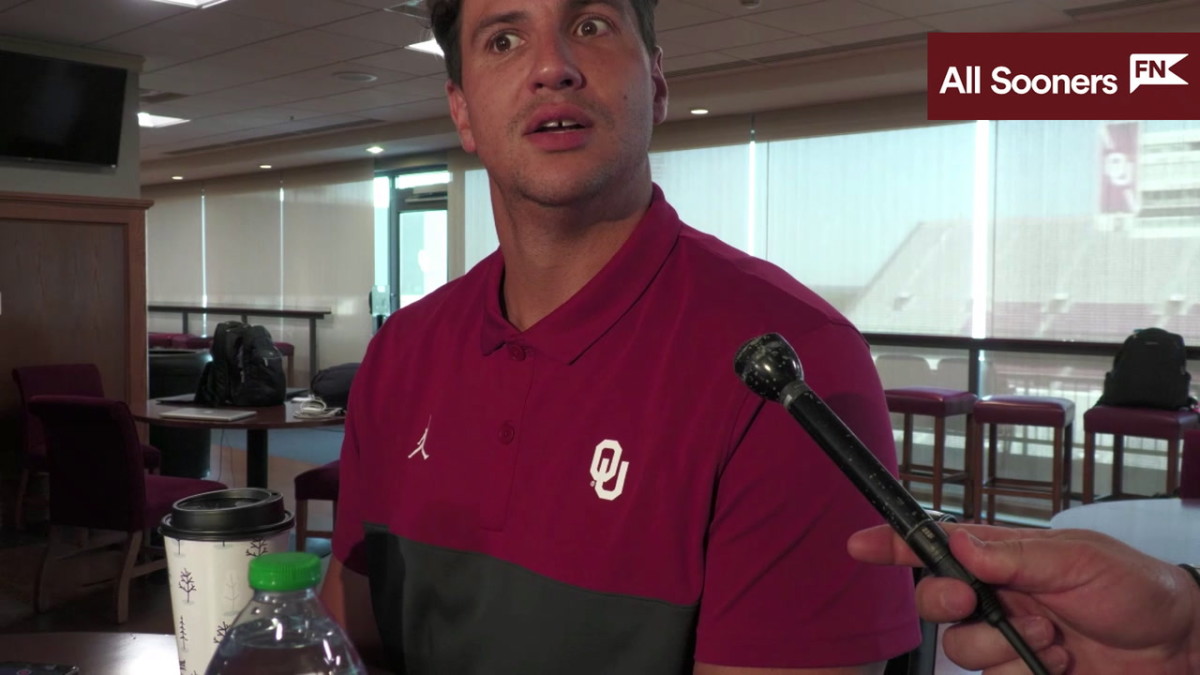 WATCH: Oklahoma DE Coach Miguel Chavis Media Day Press Conference ...