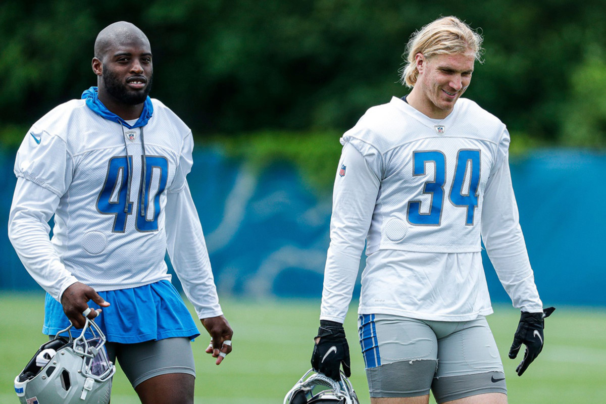 Detroit Lions NFL depth chart clues linebacker tight end - Sports ...