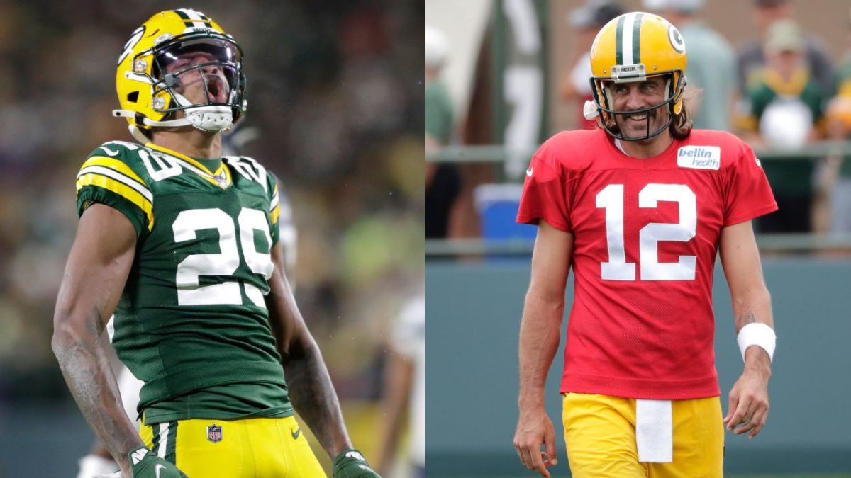 Aaron Rodgers Compares Rasul Douglas to Hall of Famer - Sports ...