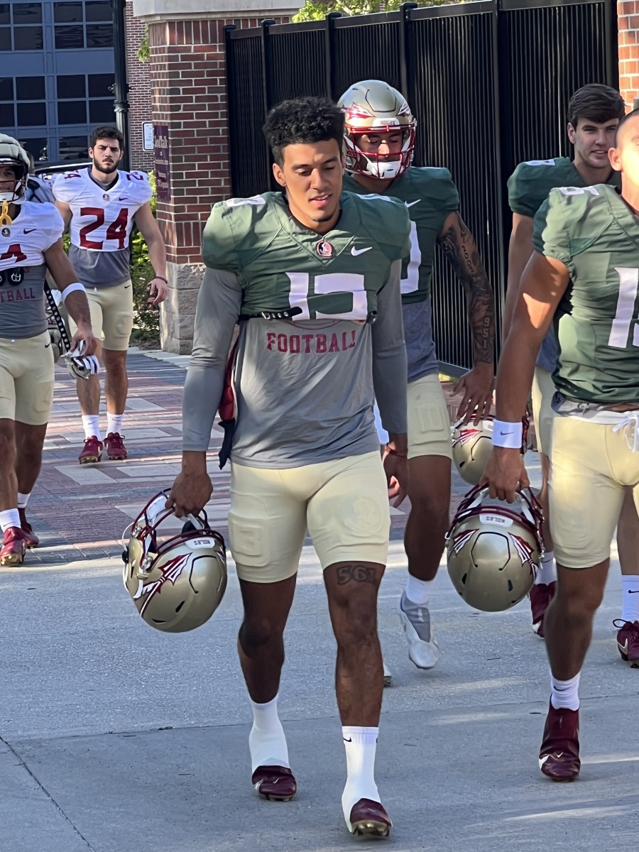 PHOTO GALLERY: Florida State practices in full pads for second ...