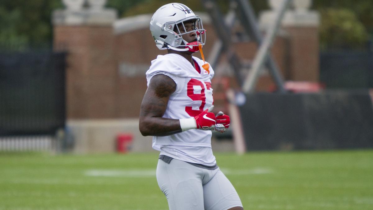 Ohio State Defensive End Kenyatta Jackson Loses Black Stripe - Sports ...
