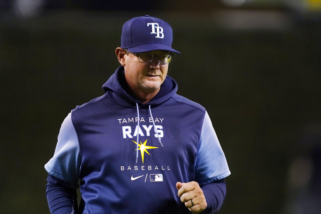 Rays Pitching Coach Kyle Snyder Injured During Mound Visit - Sports ...