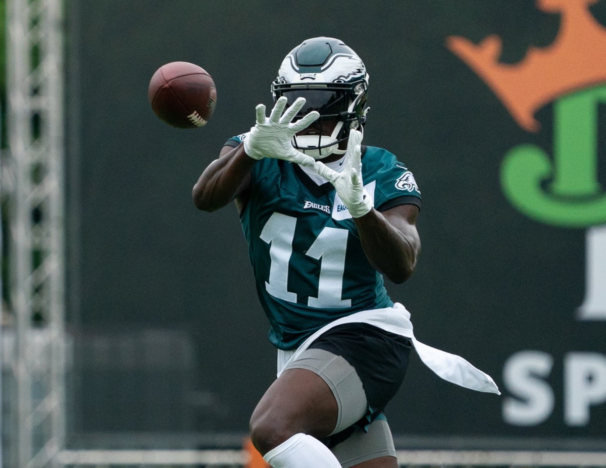 A.J. Brown Consuming Targets as Eagles Integrate Him into Offense ...