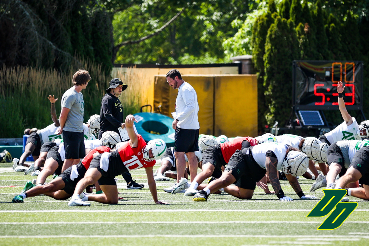 The Best Photos From Oregon Football's Second Practice of Fall Camp ...