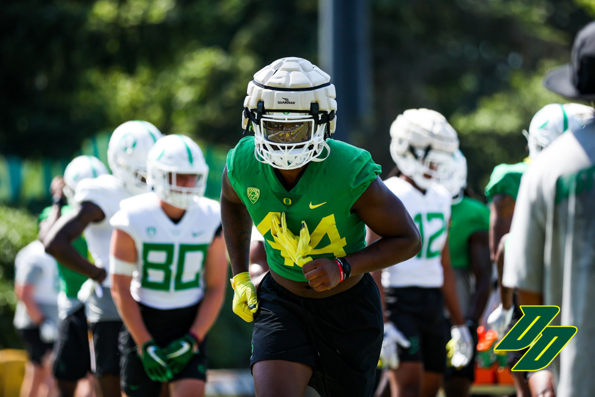 The Best Photos From Oregon Football's Second Practice of Fall Camp ...