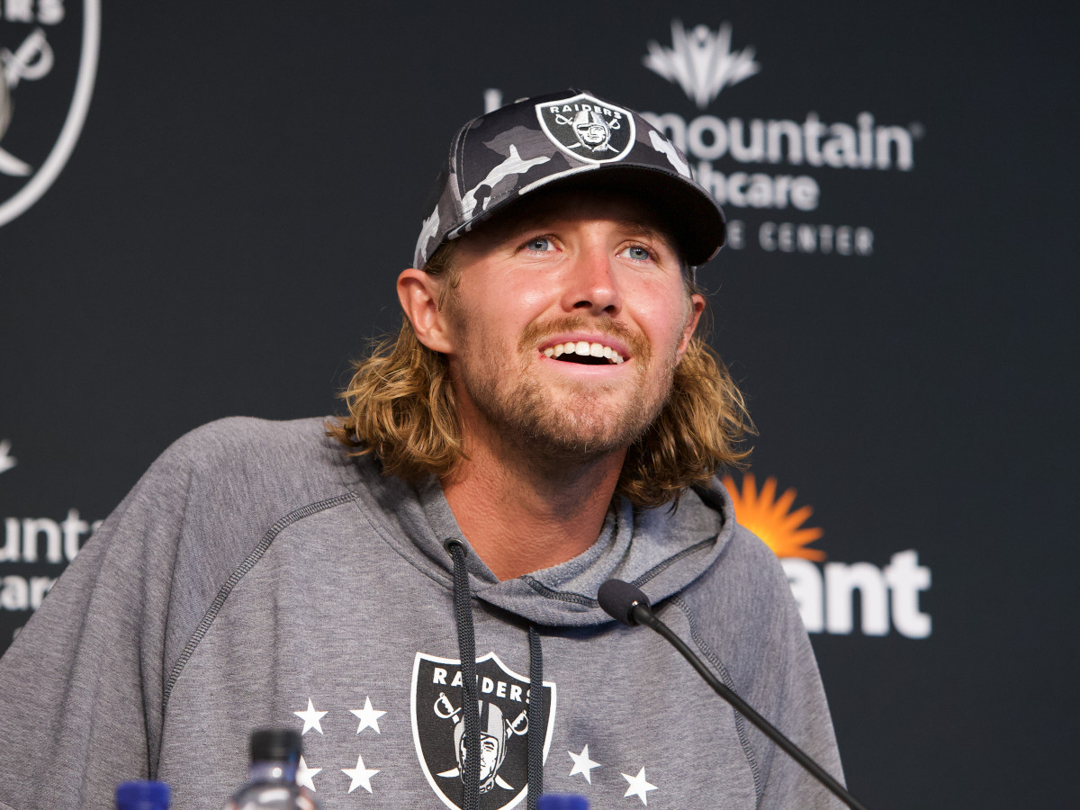 Hilarious A.J. Cole of the Las Vegas Raiders makes plays, jokes ...