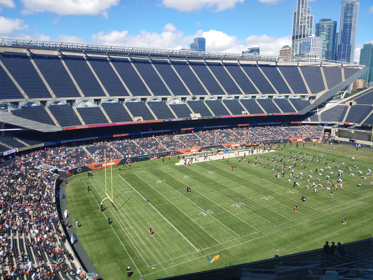 Chicago Bears Fan Fest Practice Live Blog - Sports Illustrated Chicago ...