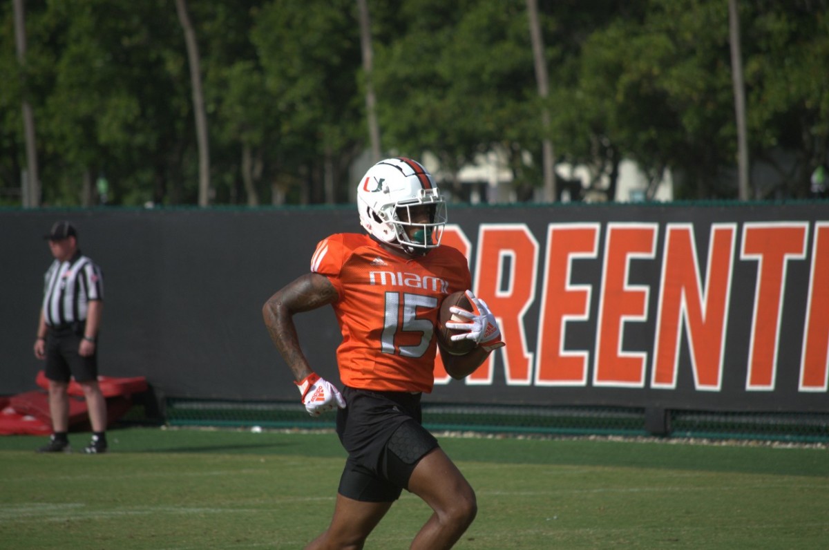 Reports: Miami Hurricanes WR Jacolby George Out 'Indefinitely' With ...