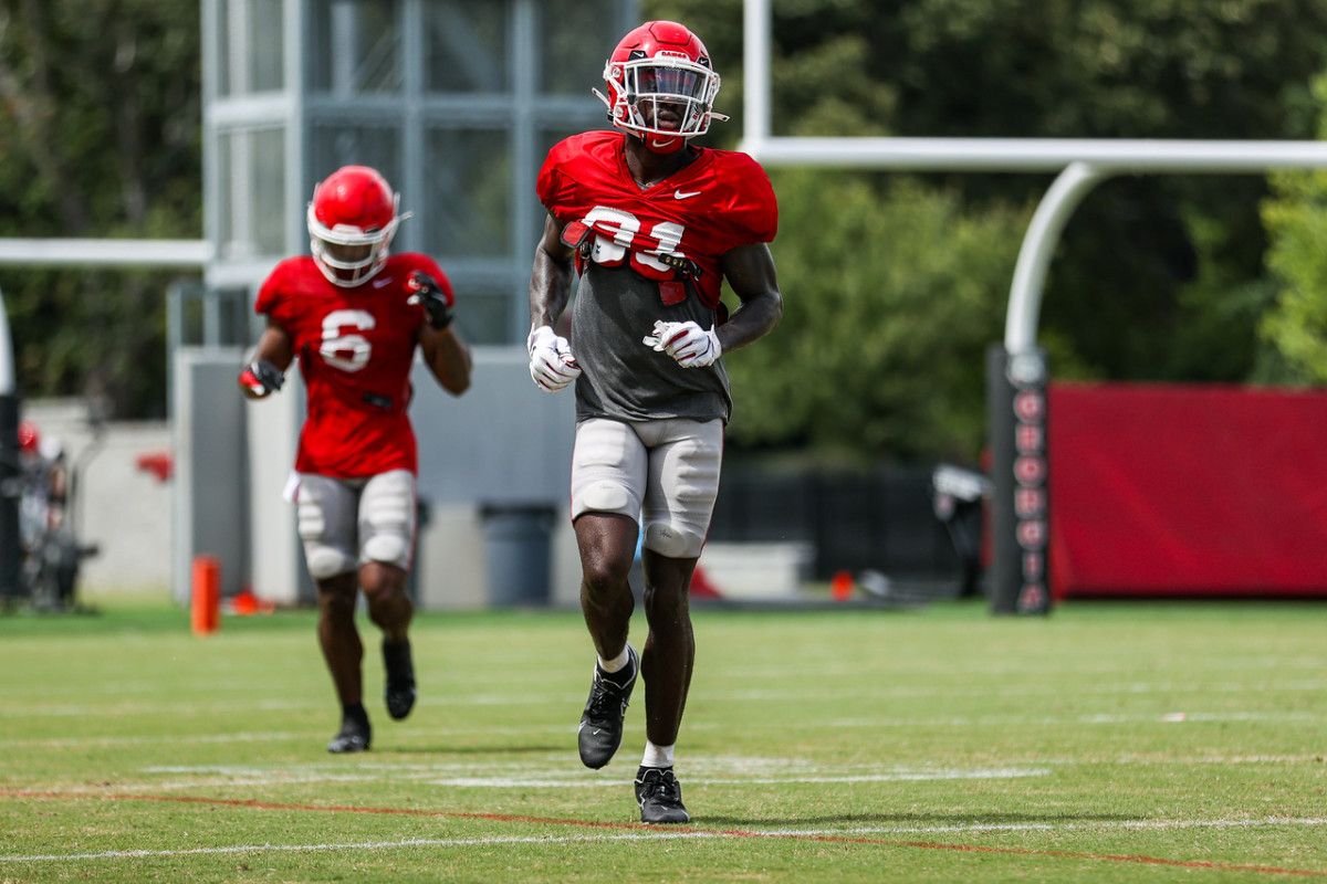 Georgia Football Photos from First Day in Pads - Sports Illustrated ...
