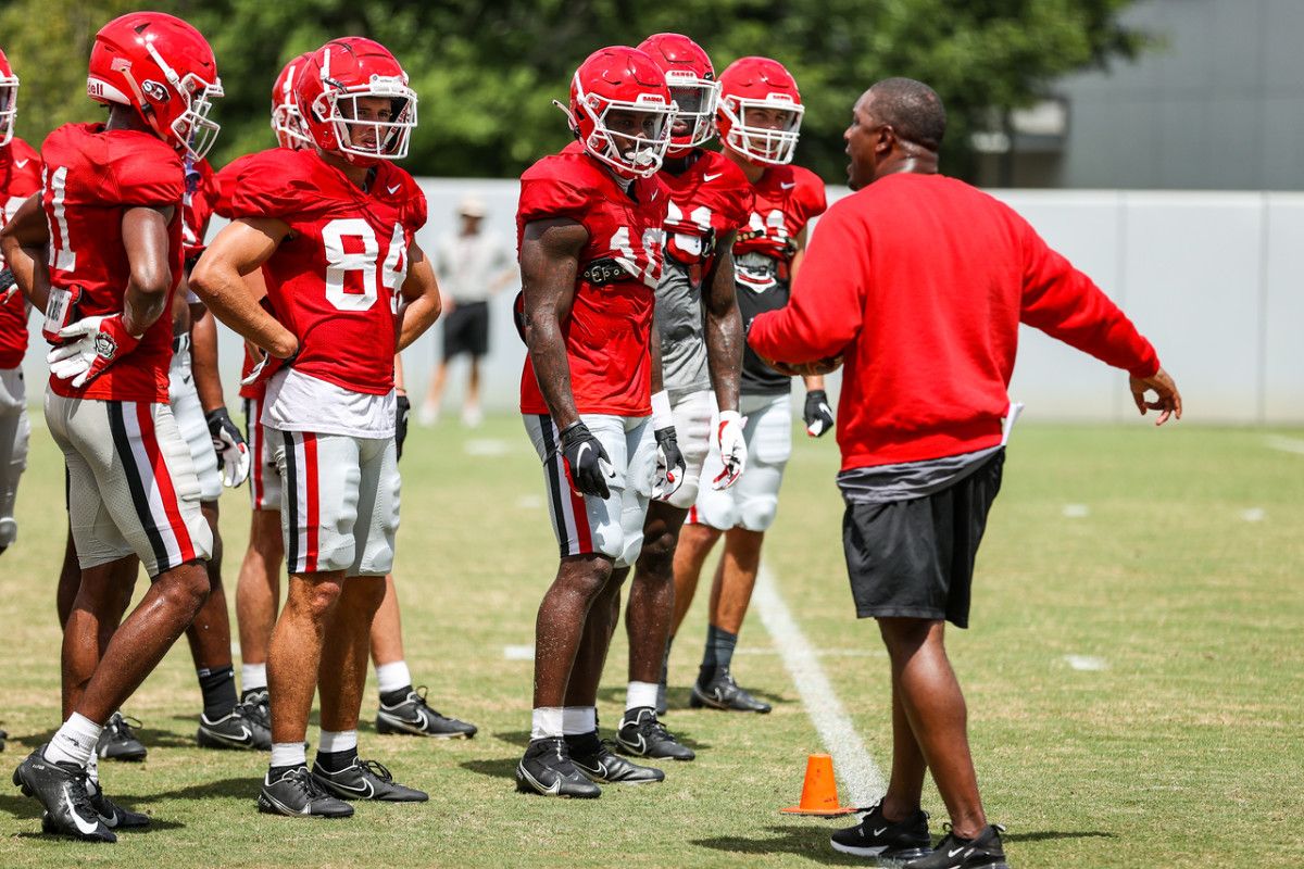 Georgia Football Photos from First Day in Pads - Sports Illustrated ...