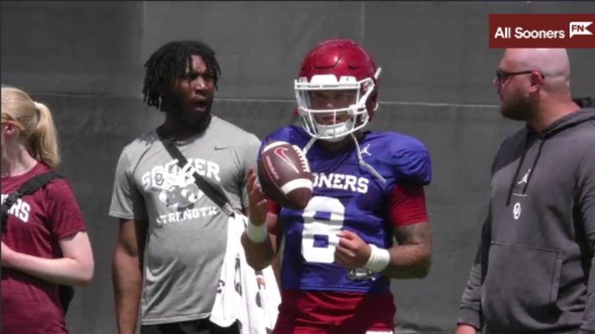WATCH: Oklahoma Fall Camp Practice Highlights - Sports Illustrated ...