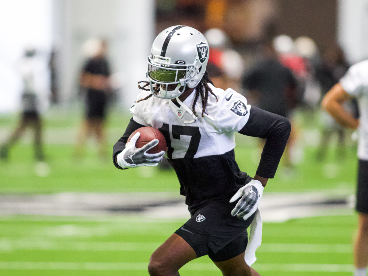 Las Vegas Raiders wide receiver Davante Adams was ranked No. 7 in the NFL Top 100 - Sports ...