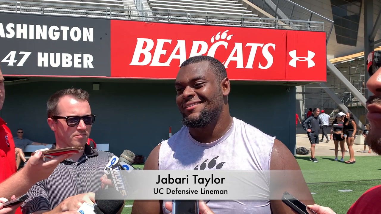 Jabari Taylor Scrimmage Interview - All Bearcats